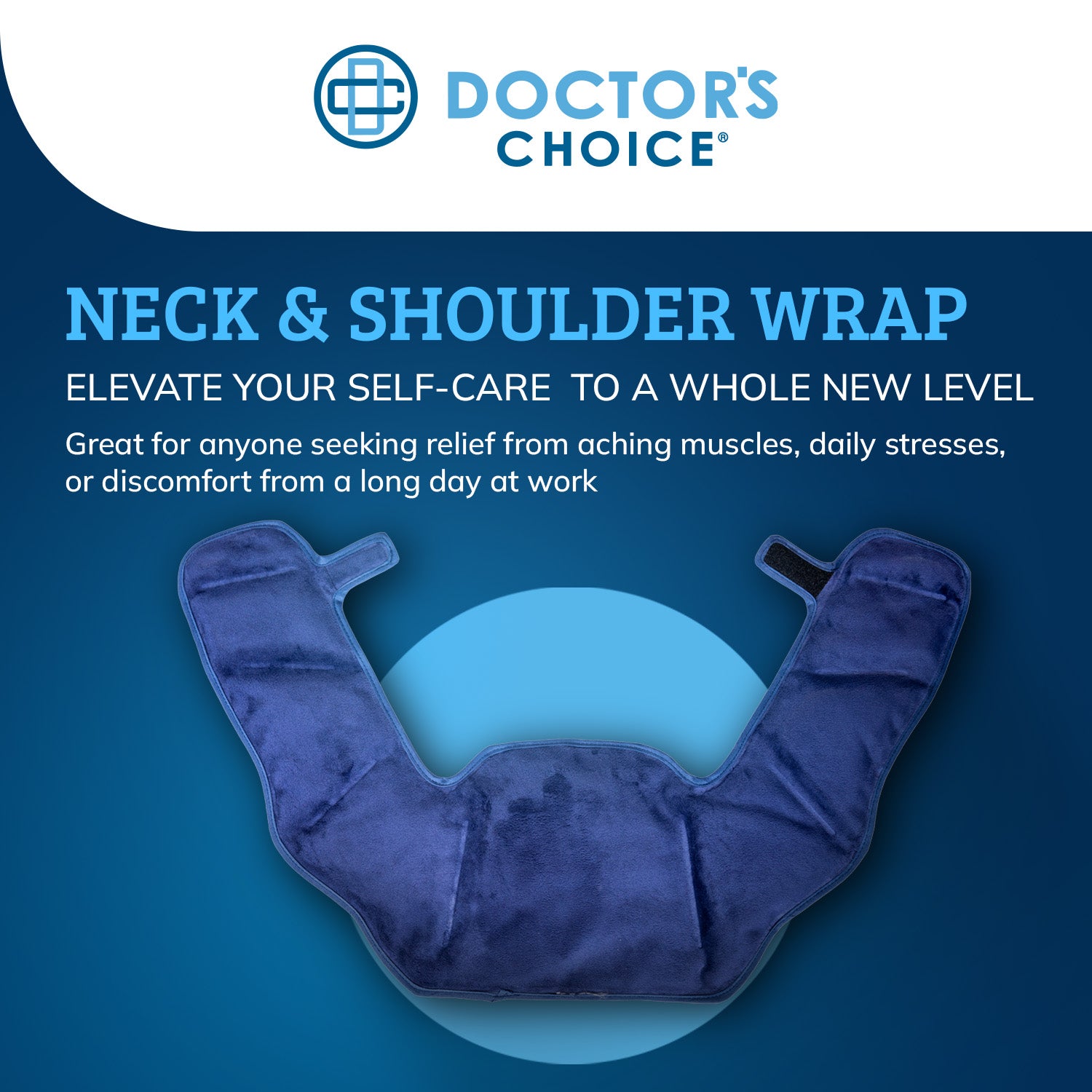 Neck & Shoulder Relief Wrap – Doctors Choice Socks